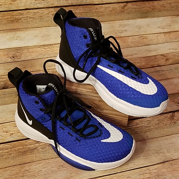 Nike | Shoes | Nike Zoom Rize Tb Blue Basketball Shoes | Poshmark